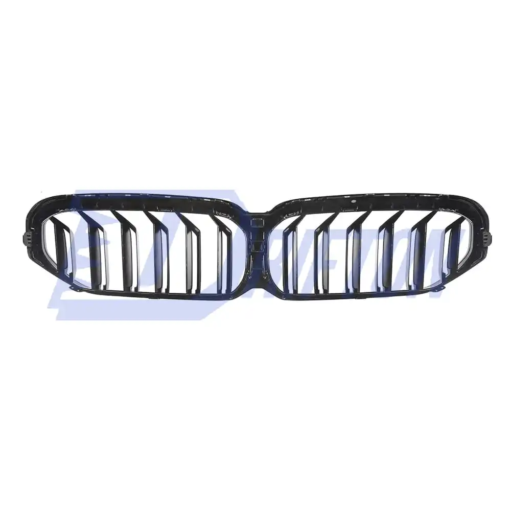 Dry Carbon Fiber Dual Slat Grille For Bmw 5 Series G30 Lci - Buy Front ...