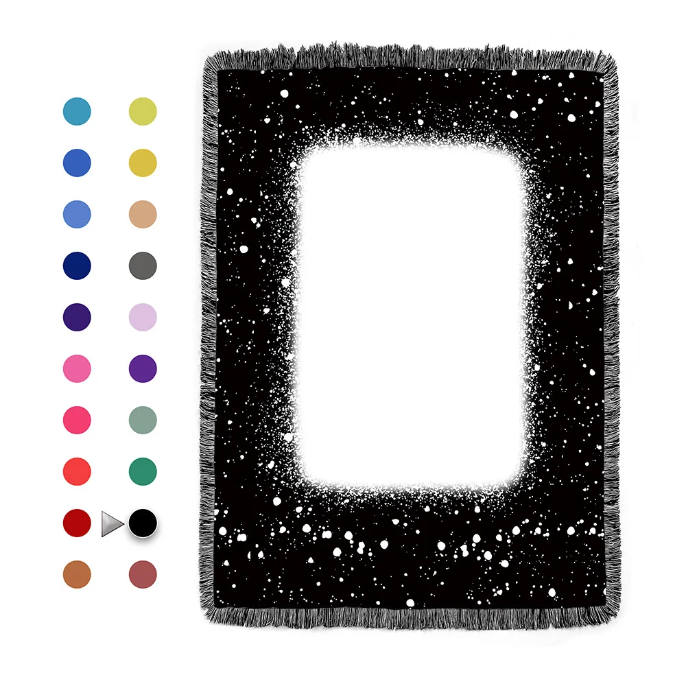 Rubysub Single Layer Custom Printed Flannel Blanket Wholesale Tie-dye ...