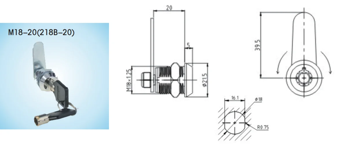 Hengsheng Industrial Locker Cam Lock Safety Cylinder Lock And Keys ...