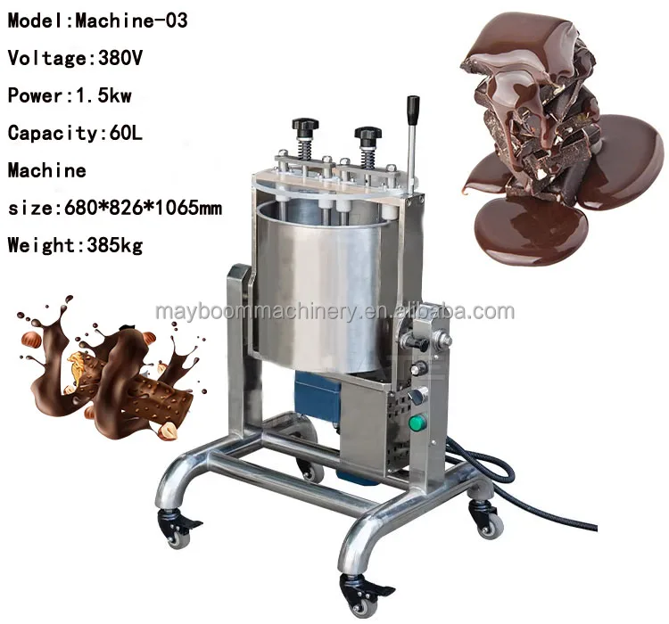 Industrial Automatic Chocolate Melanger Cocoa Bean Nibs Crushing ...