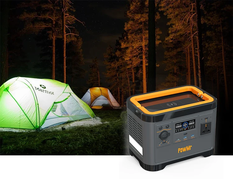 Powmr Home Outdoor Solar Power Bank 600W - Reliable Power
