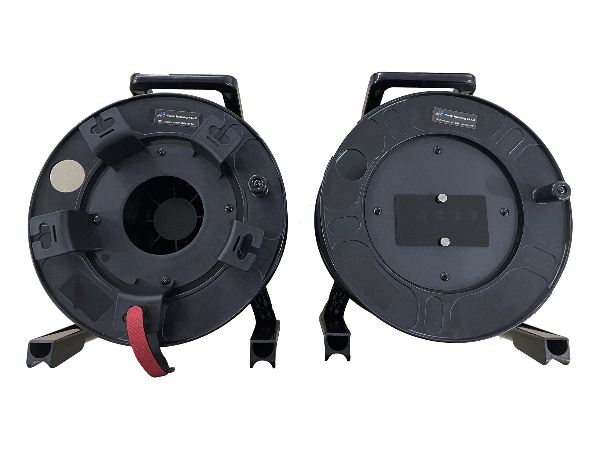 Outdoor Cable Reel - 250m Metal Tactical Spool Optical Fiber