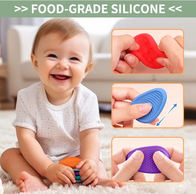 Fidget Toys Sensory Stone for Kids - Calming Stress Relief