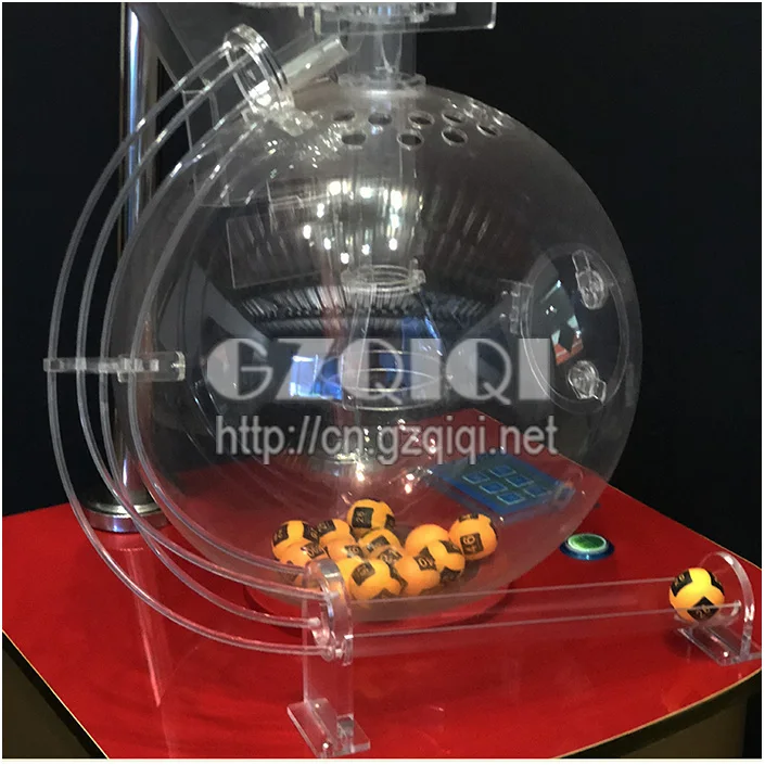 Black Air Blown Lottery Machine for Lotto Games P400