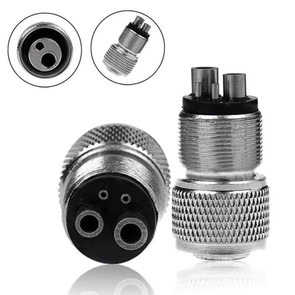 Dental Replacement Connector Turbine Handpiece Adaptor 2/4holes Motor ...