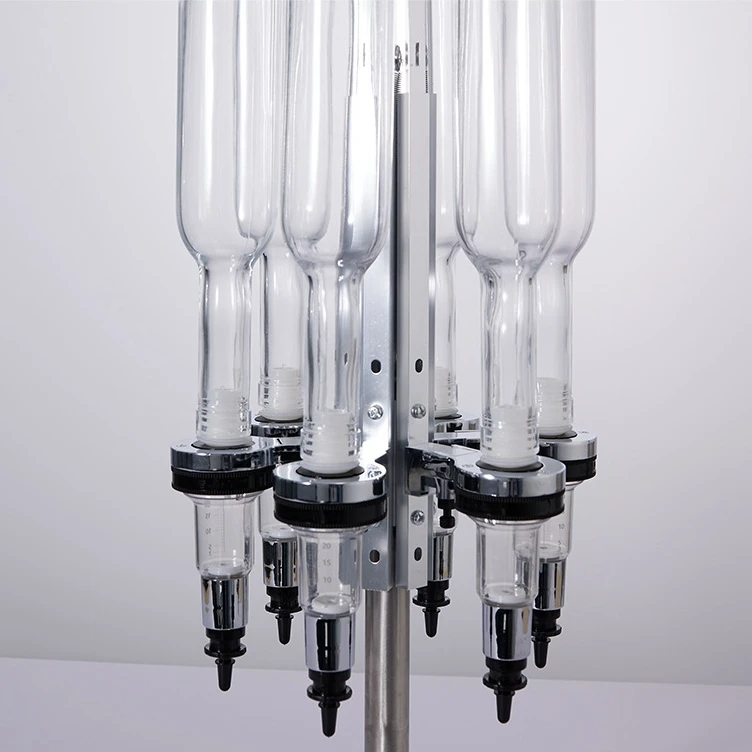 Rotatable 6 Heads Perfume Dispenser With Pump & Fragrance Dispenser, Oem