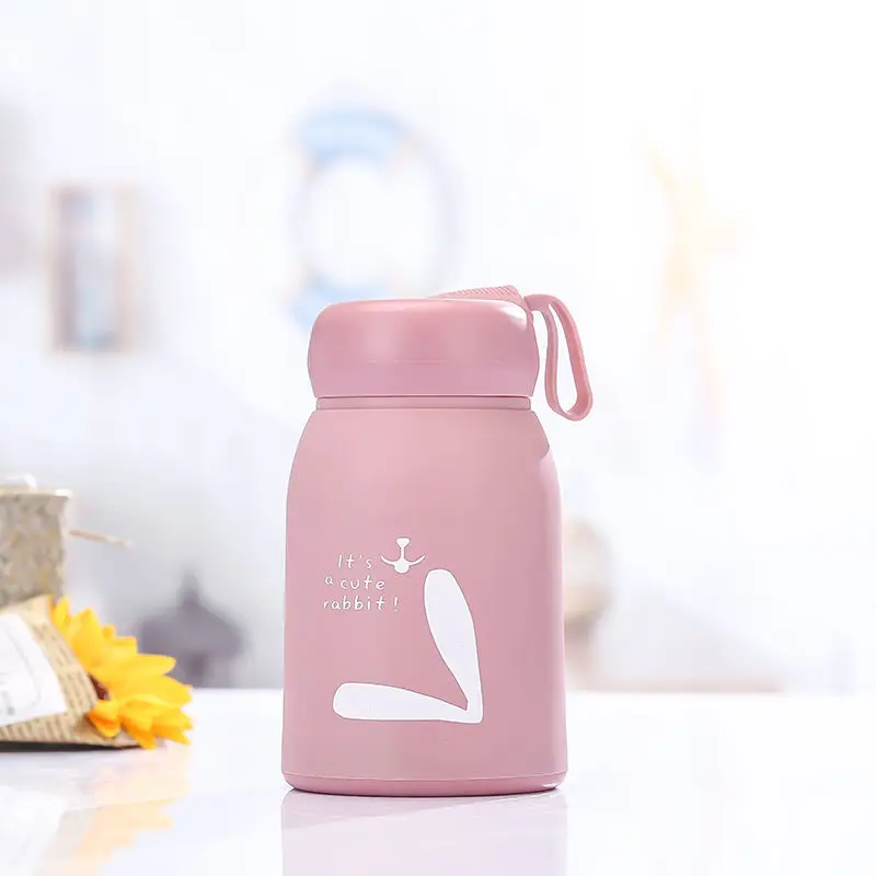 Creative Cute Cute Rabbit Glass Hot Sale Double Wall Thermos Glass Tea ...