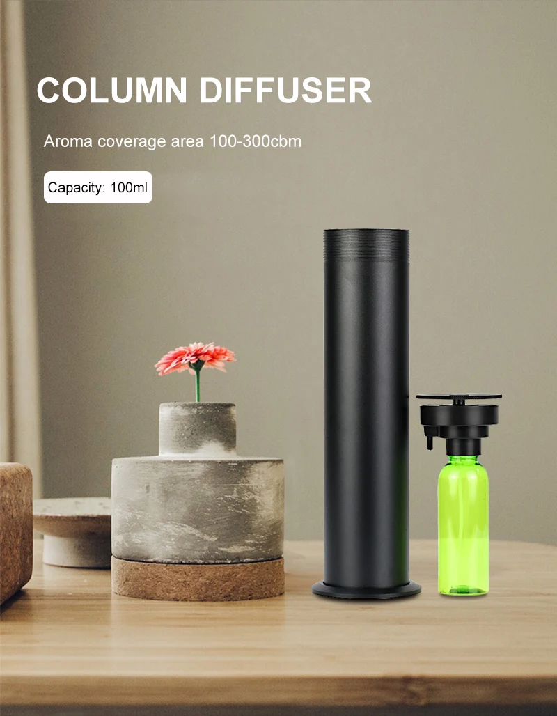 Remote Control Tower Scent Diffuser - Industrial Aromatherapy