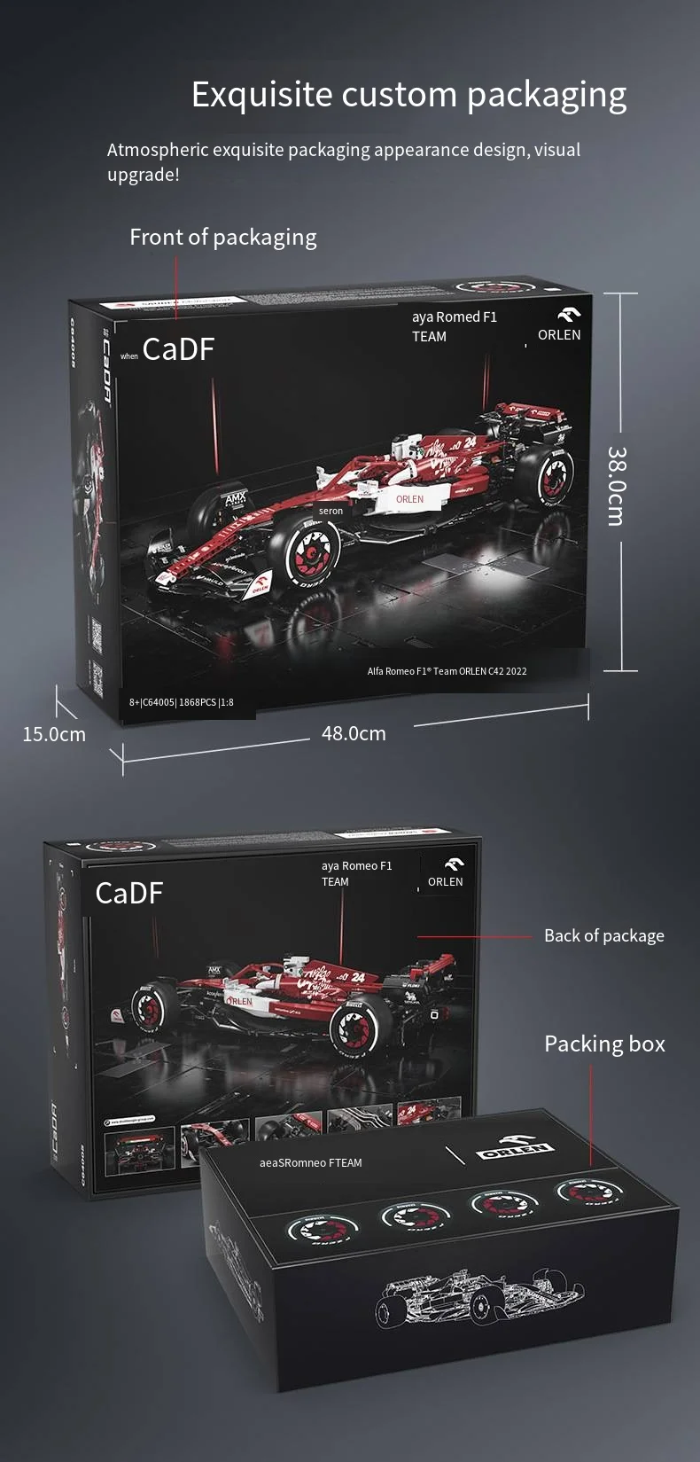 Build Your Dream Racing Car with Cada C64005 Brick Set