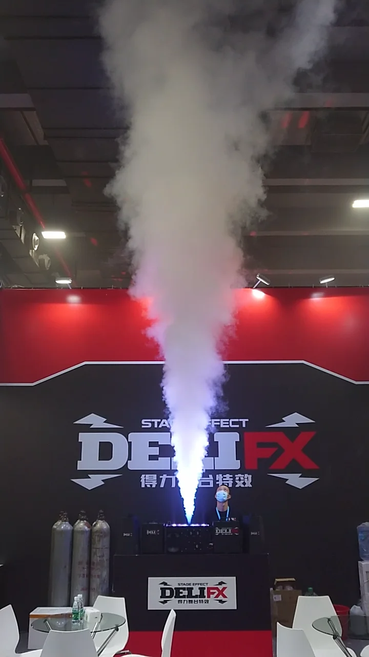 Delifx New Powerful High Output Fog Machine Vertical Spray Up/down 18 ...
