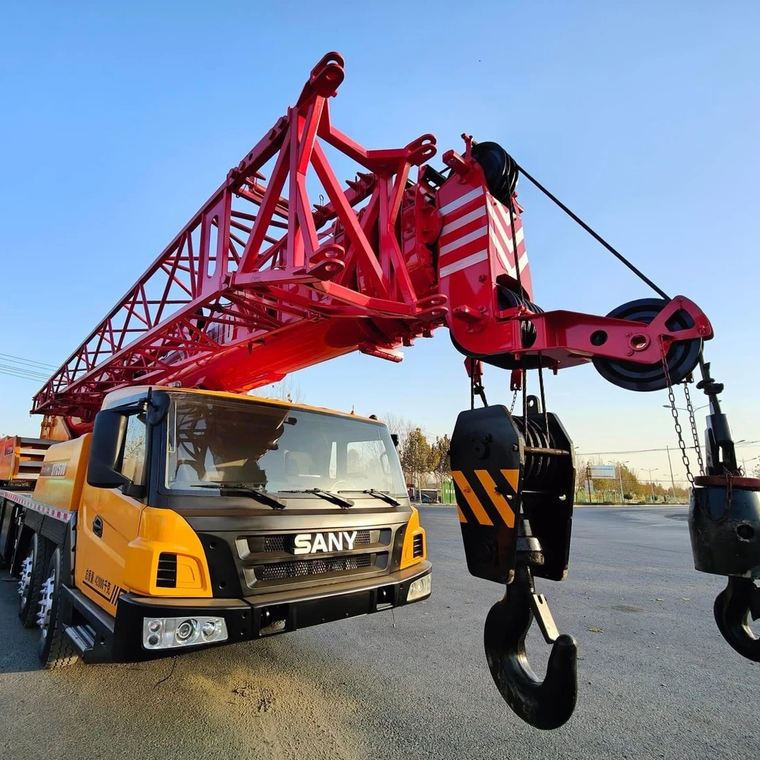 Sany Stc500h 50 Ton Truck Crane With Double-axle Drive 100% New Sany ...