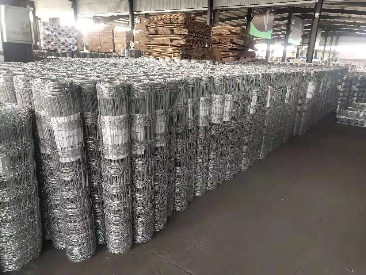 Galvanized Fixed Knot Steel Wire Mesh for Sheep Fencing