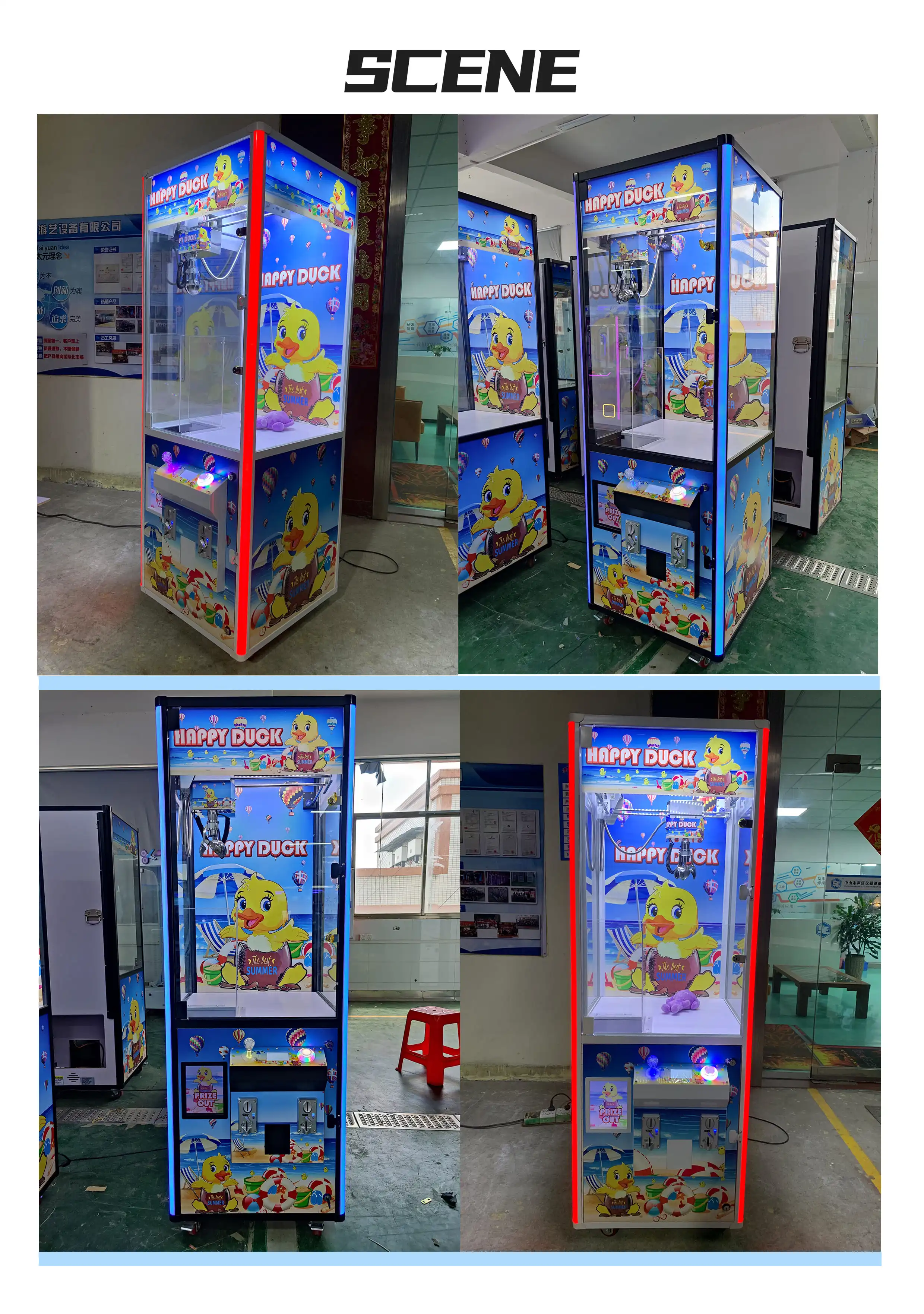 Small Claw Machine "happy Duck" - Fun for All Ages