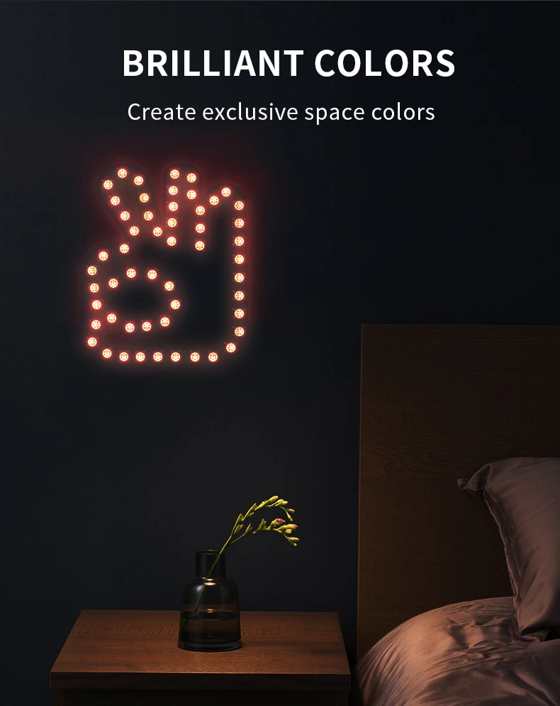 Rgb Funny Middle Finger Gesture Car Usb Led Light Creative Car Rear ...