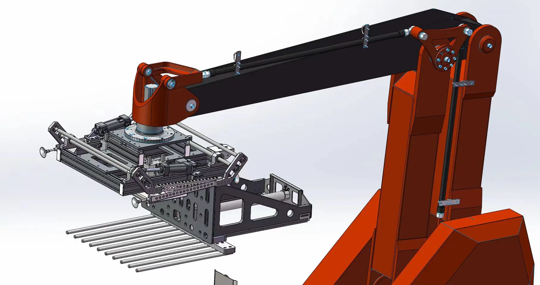 Palletizer Arm - Efficient Robot Handling for Packaging