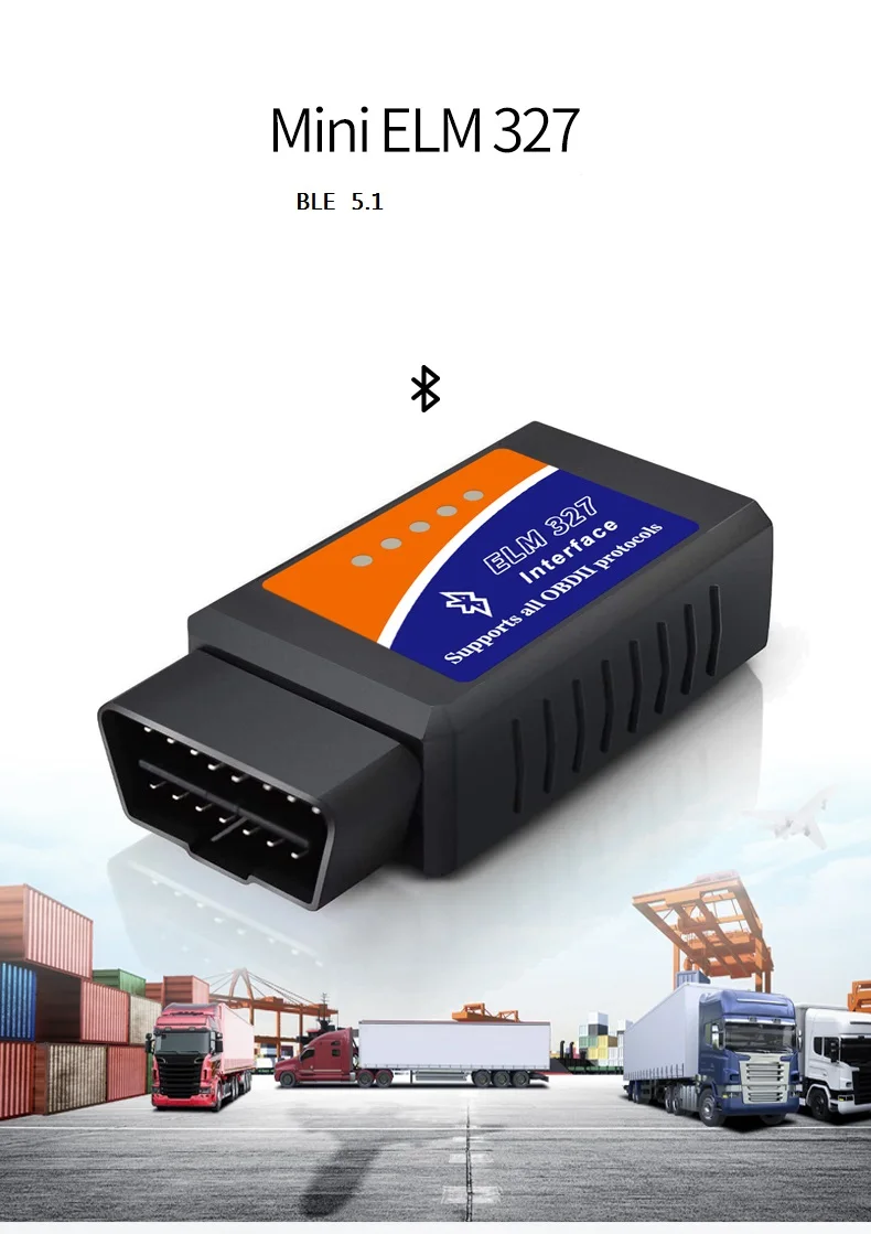 Classic Mini OBDII WiFi V1.5 25K80 Chip Car Code Reader Scanner Elm327 ...