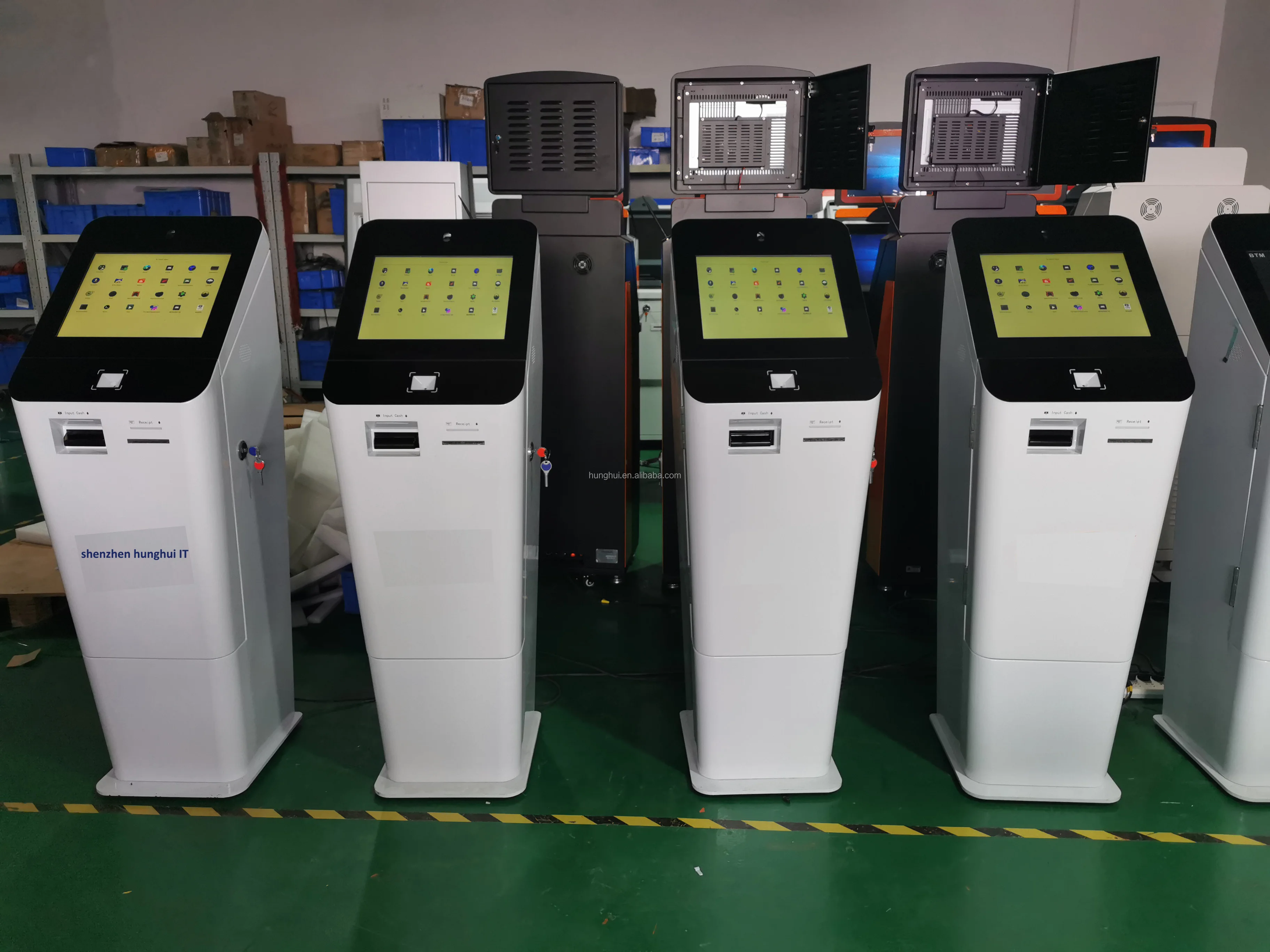 19 Inch Touch Screen Payment Atm Machine Kiosk Terminal Machine With ...