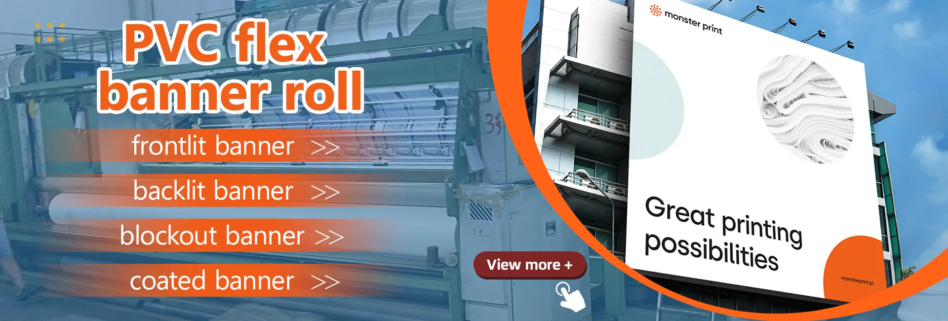 PVC Flex Banner - Durable, Printable Advertising Material