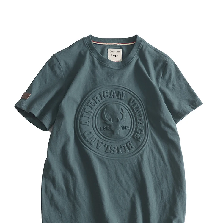 Custom Oversized 3d Puff Print T Shirt Graphic T Shirts Cotton T Shirts ...