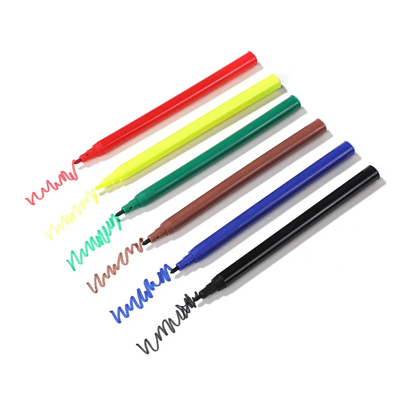Jwxjt 12 Color Water Color Pen School Stationery Office Student ...