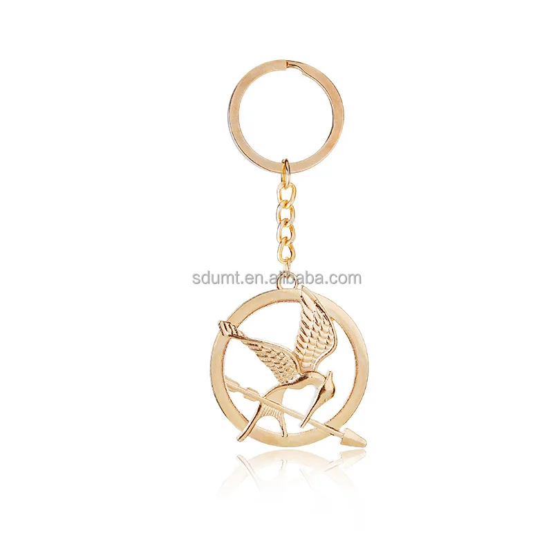 Key Chain Movie the Hunger Games Alloy Keychain - Promotional Metal Bird