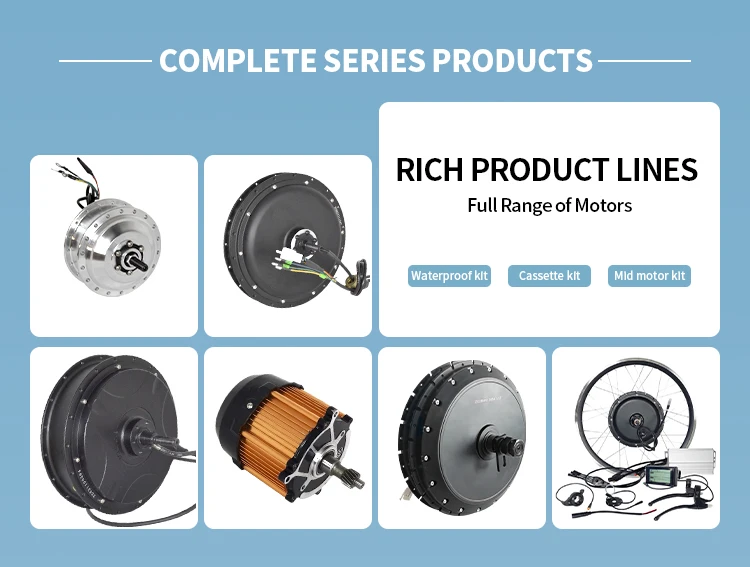 72v Bldc 5000w Hub Motor Kit - Ebike Conversion Powerhouse