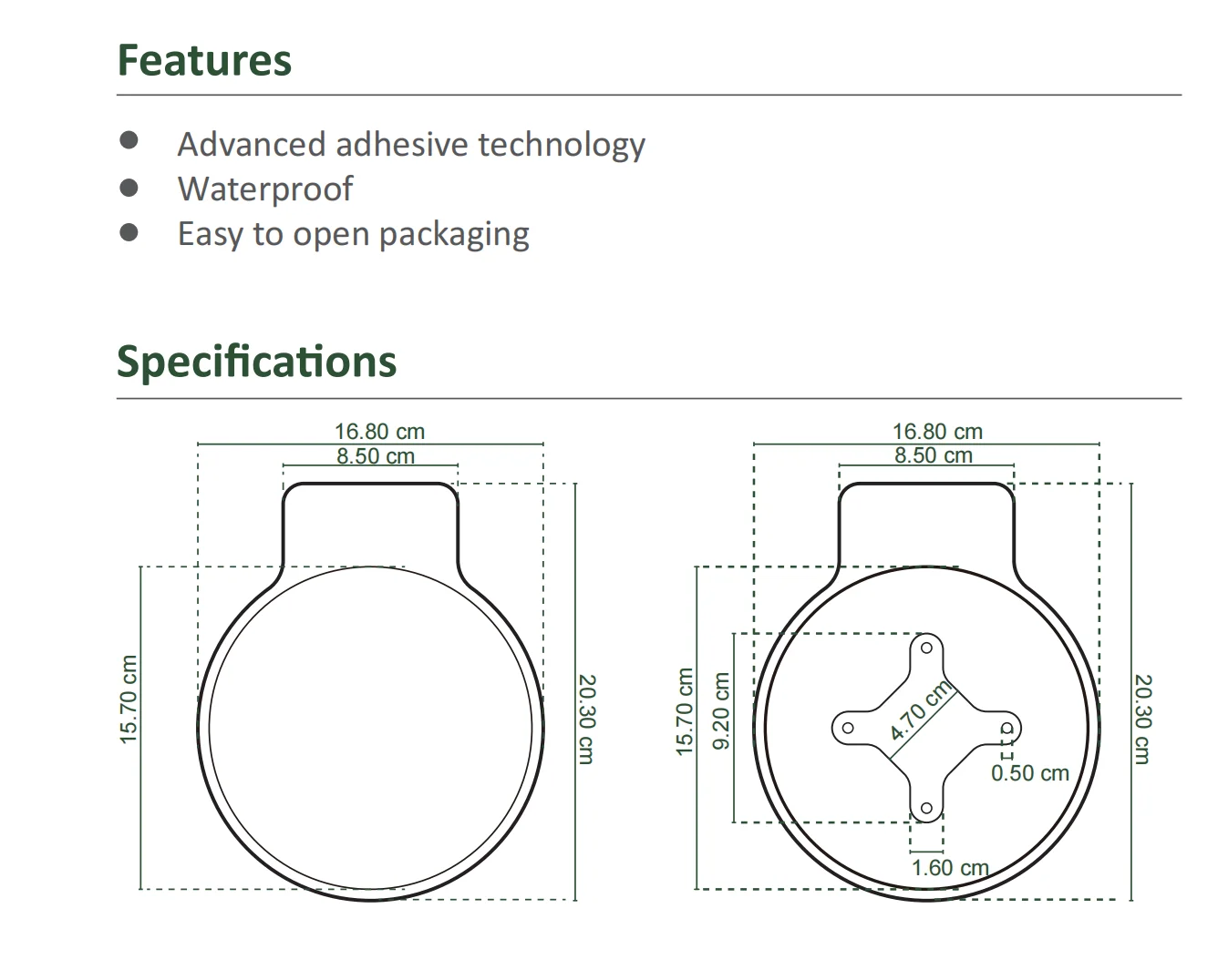 Halo Hyfin Vent Chest Seal Wound Dressing - Sterile & Customizable