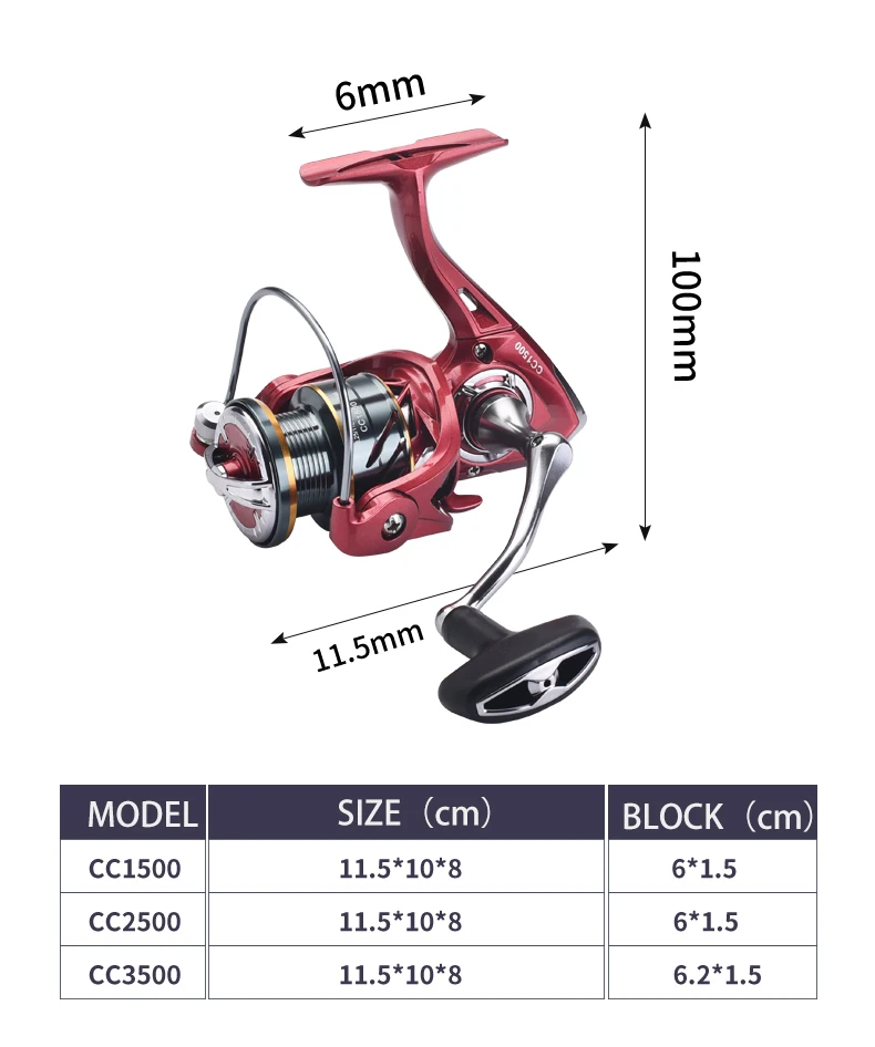 Lizard Feeder Fishing Spinning Reel Cover 5.2:1 Speed Ratio