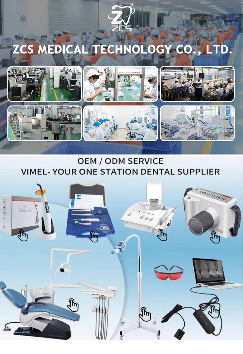 SOCO SCM850 Pro Electric Dental Microscope Top Model Monitor Built-In ...