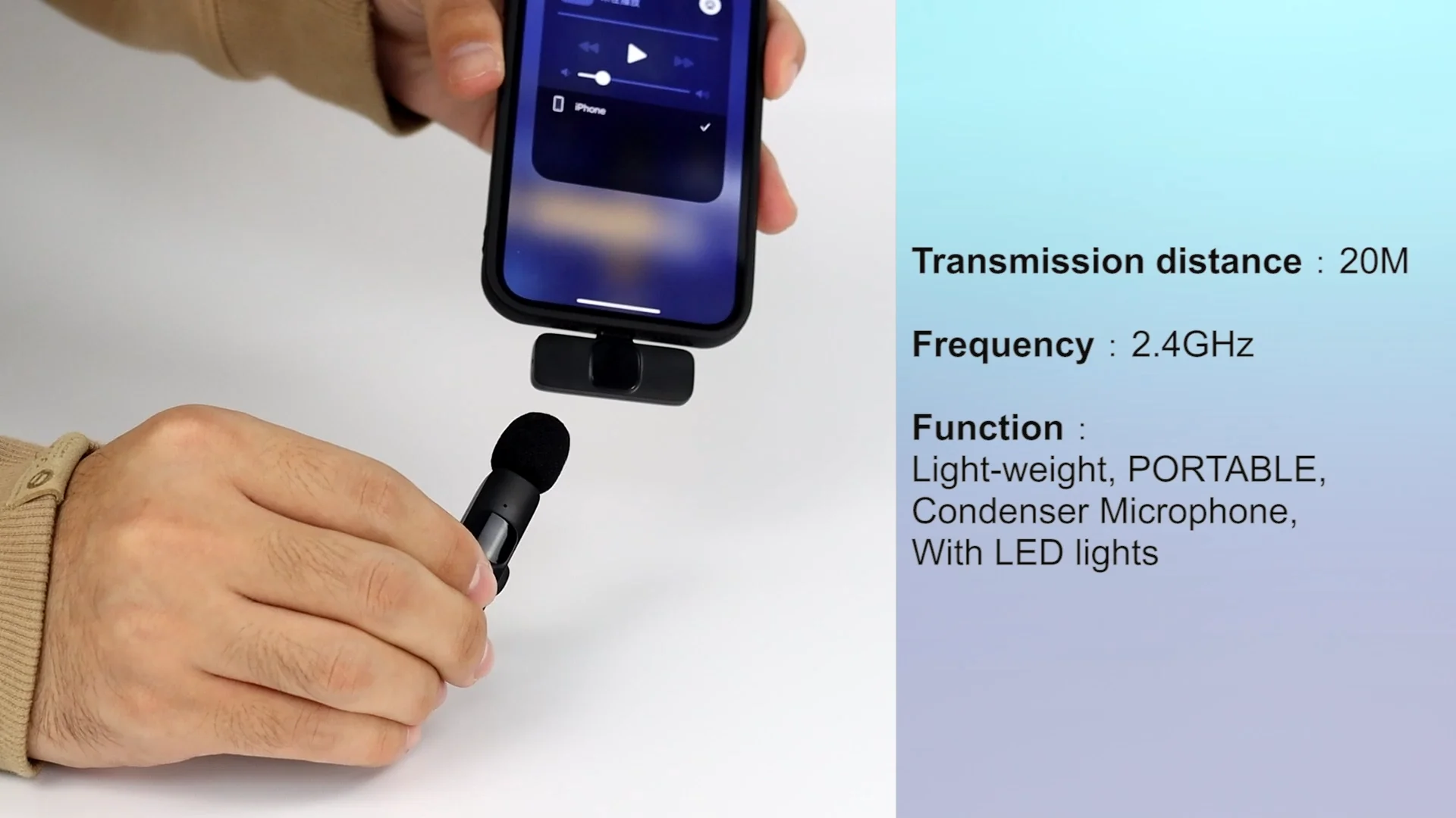 Factory Wholesale Portable Tiktok Wireless Lavalier Microphone Live ...