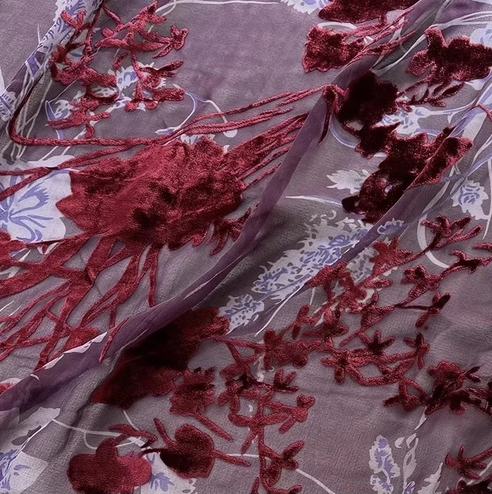 The Most Favourable Bulk Price Silk Velvet Women's Clothing Fabric Soft ...