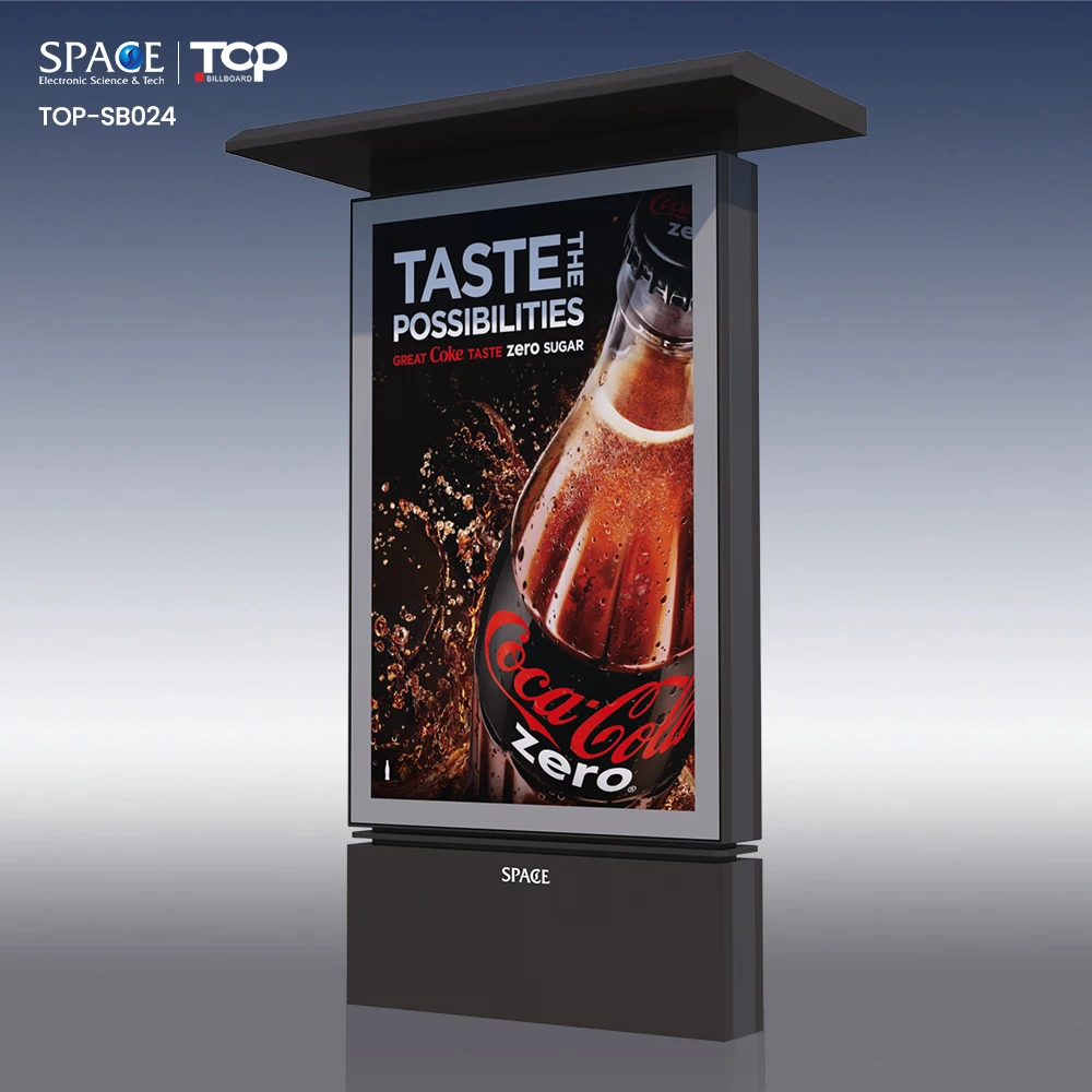 Customized Solar Power LED Lighting Billboards for Ads