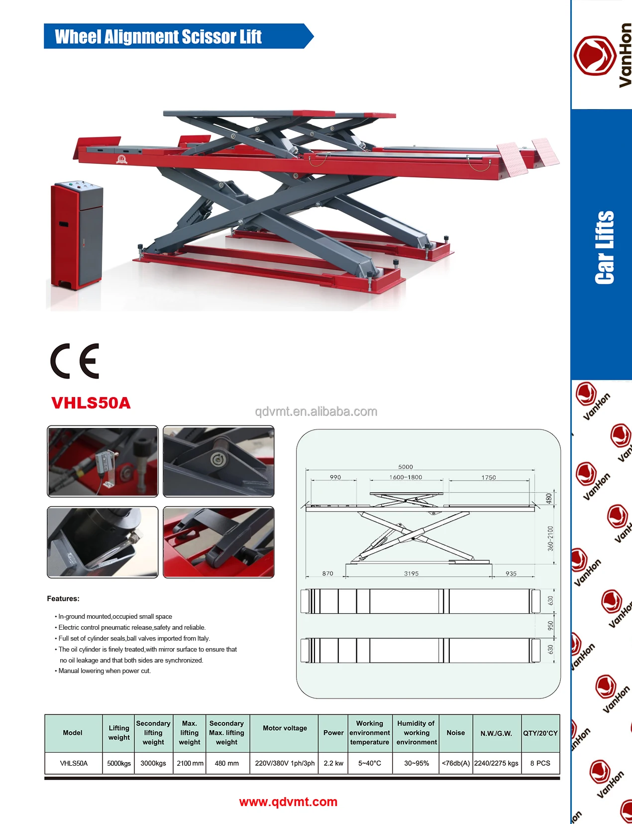 Aa4c Mini Tilting Car Lift Auto Ramp Hydraulic Jack Auto Lift Car ...