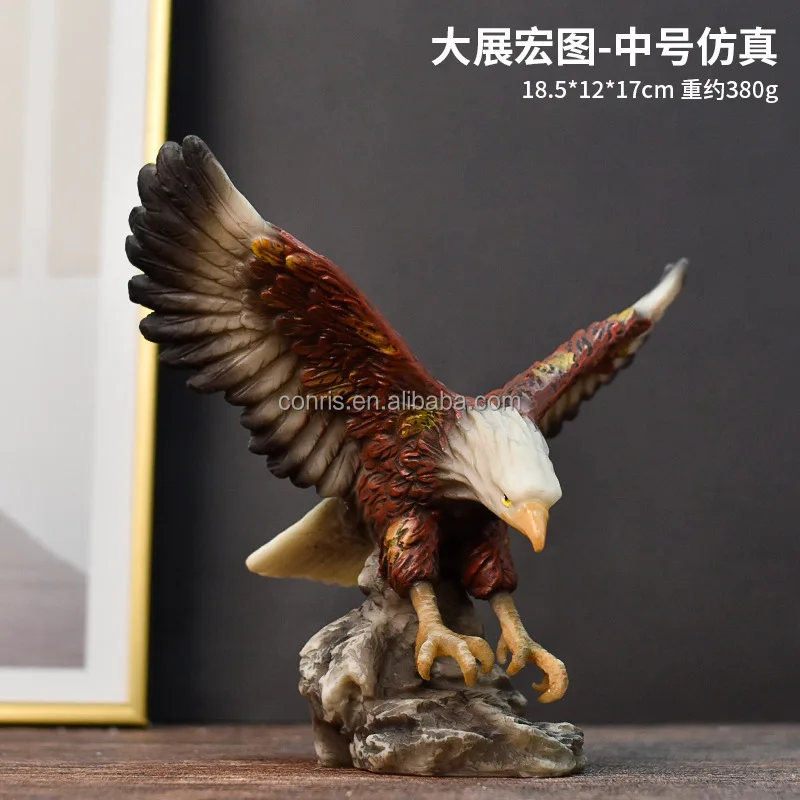 Custom Polyresin Golden Desert Eagle Statue - Ecofriendly Home ...