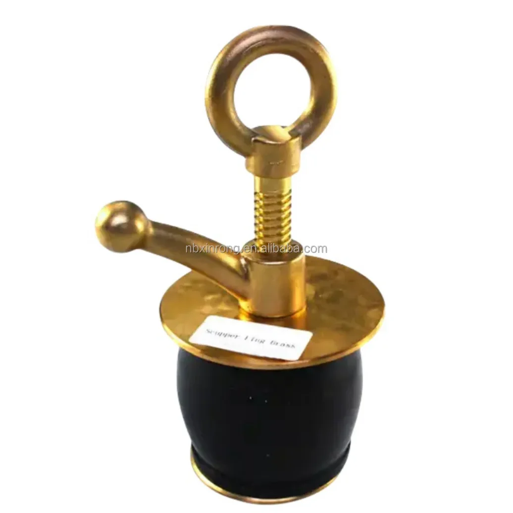 Impa 232484 Marine Brass Scupper Plugs Brass Drainage Hole Bolt Marine ...