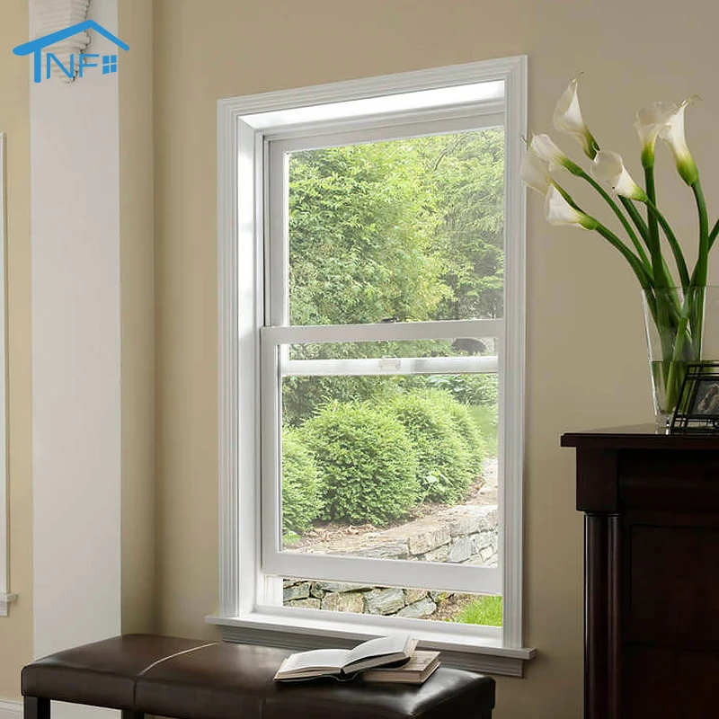 Usa Standard Nfrc Modern Glass Aluminium Single Double Hung Lift Up ...