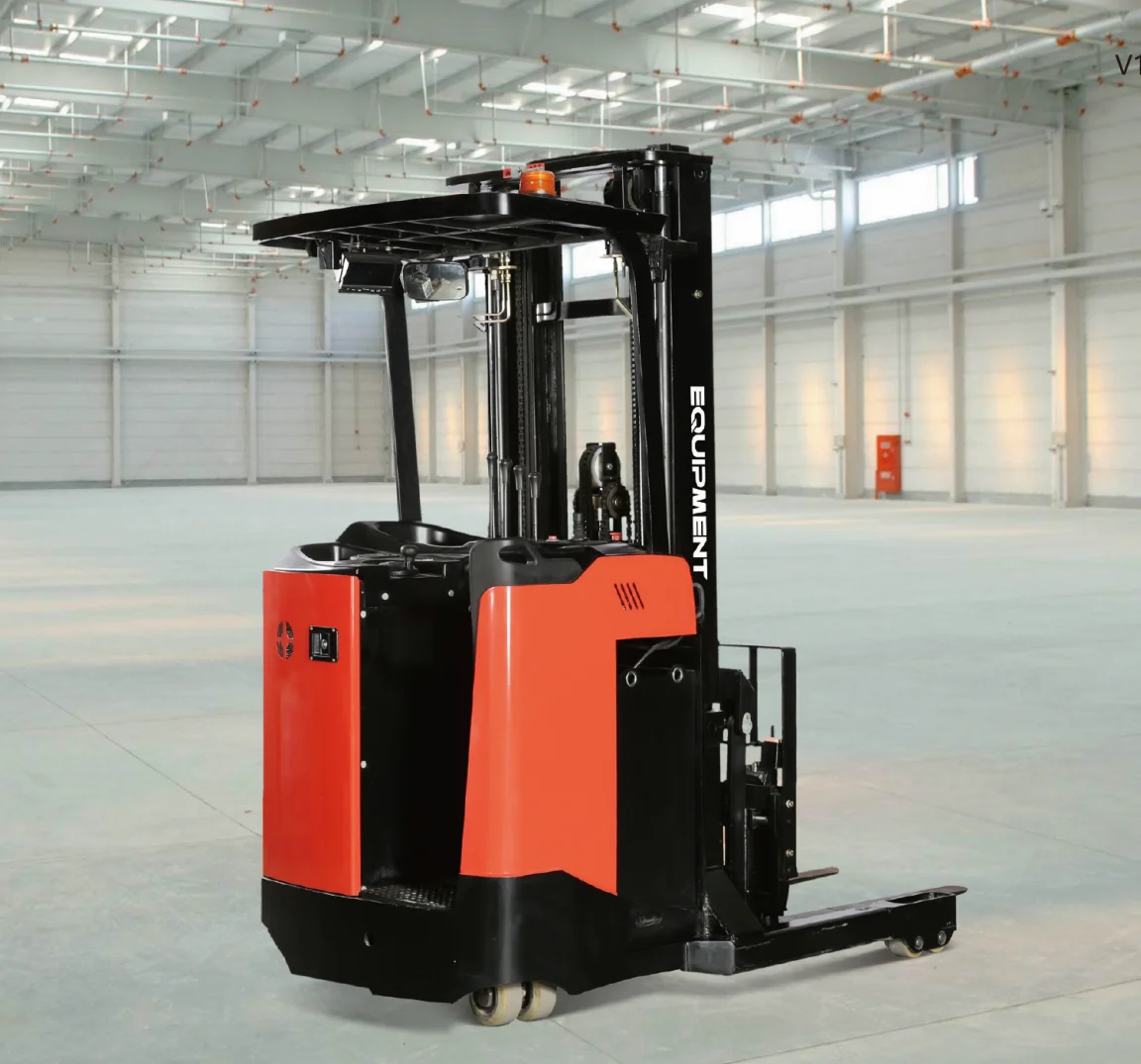 Fully Automatic 24V Battery Forks - 3 Way Electric Pallet Forklift