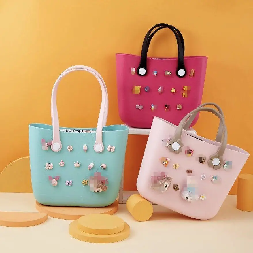 Oem Odm Diy Eco-friendly Creative Shopping Bag Rubber Tote Bag For ...