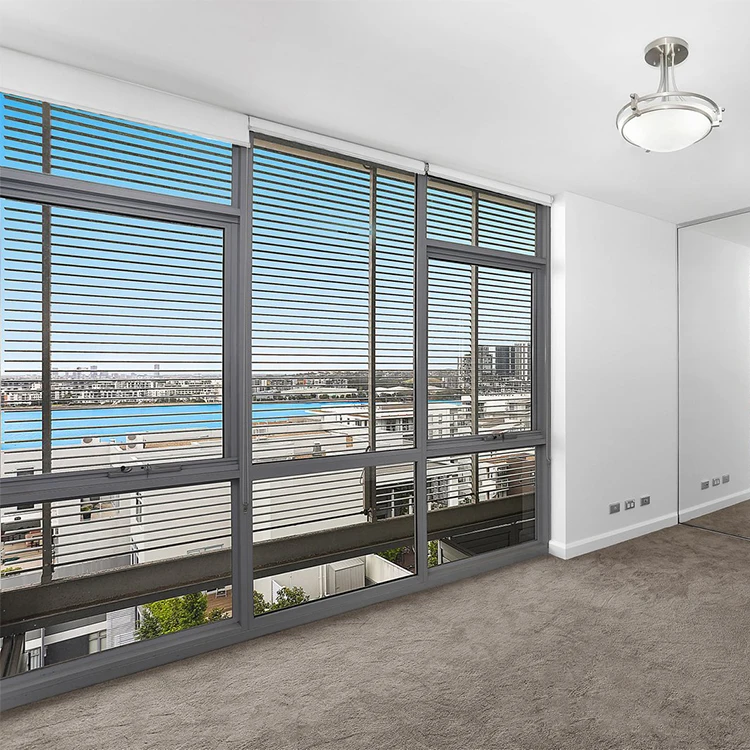 Modern Windproof Aluminum Window Designs House Aluminium Sliding Glass ...