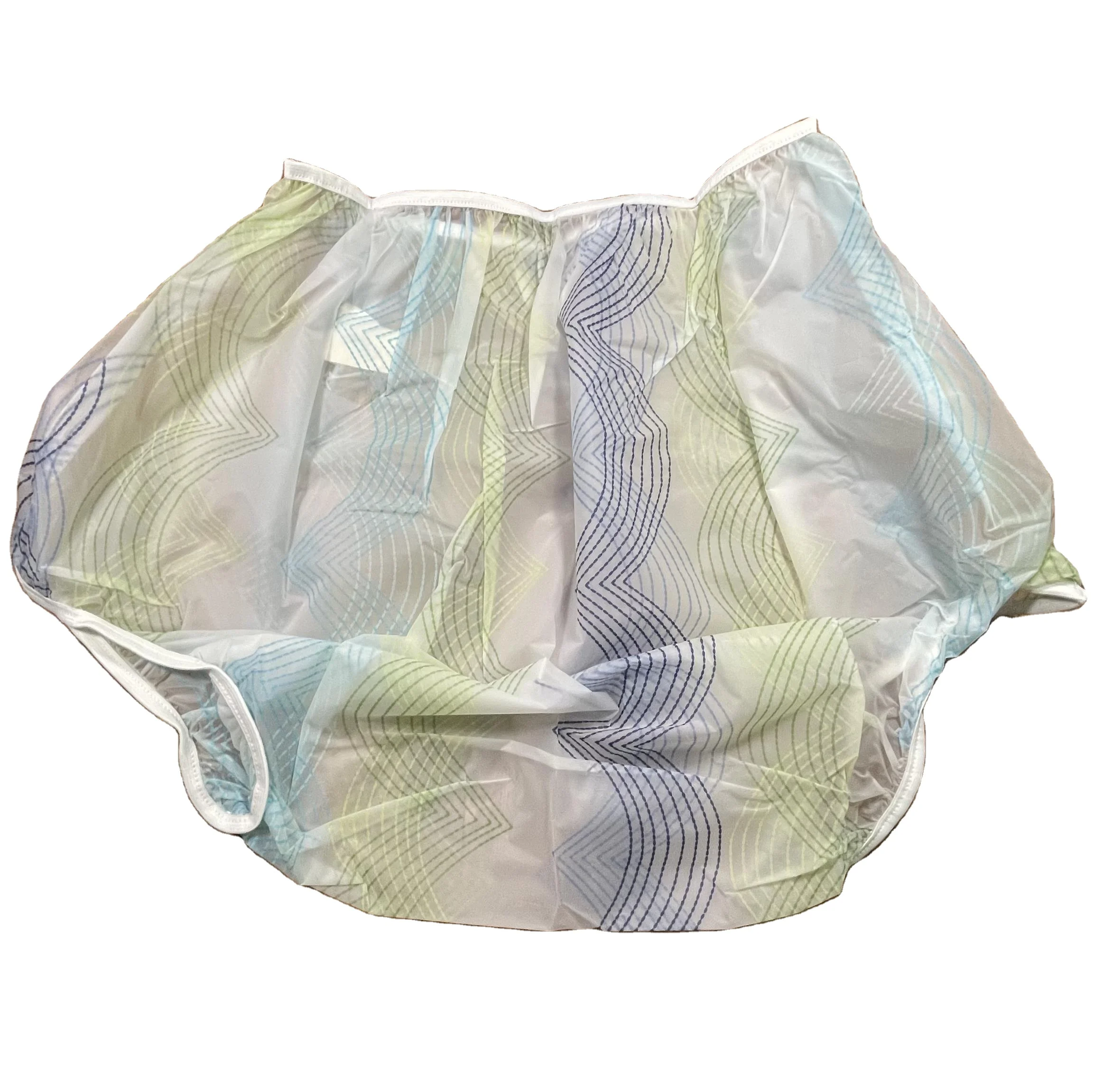Wholesale Reusable Adult Plastic Diaper Pants Waterproof Pants ...