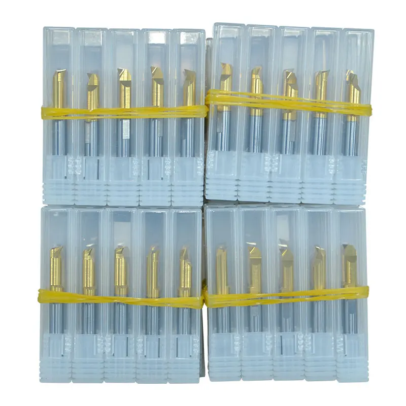 High-efficiency 5xd 2 Flute Drill Micro Cold Drill Tungsten Carbide ...