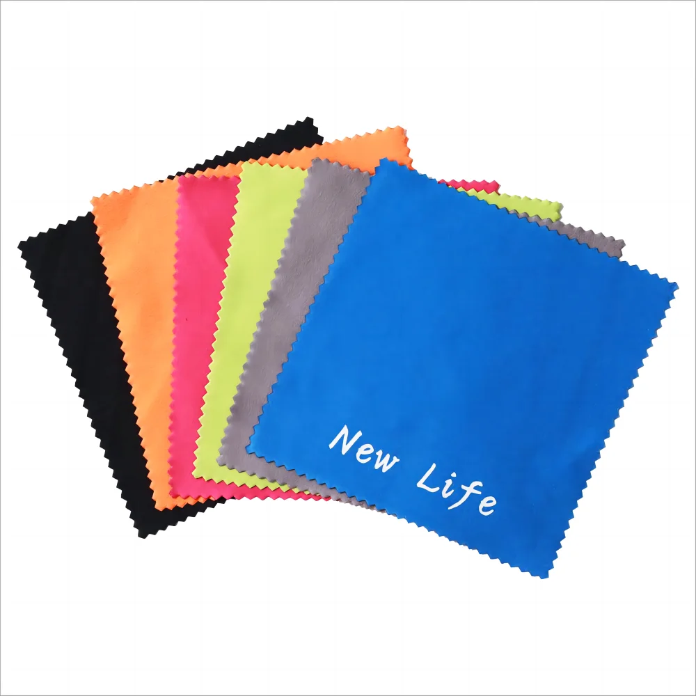 Wholesale Custom Print Logo Microfiber Sunglass Cloth