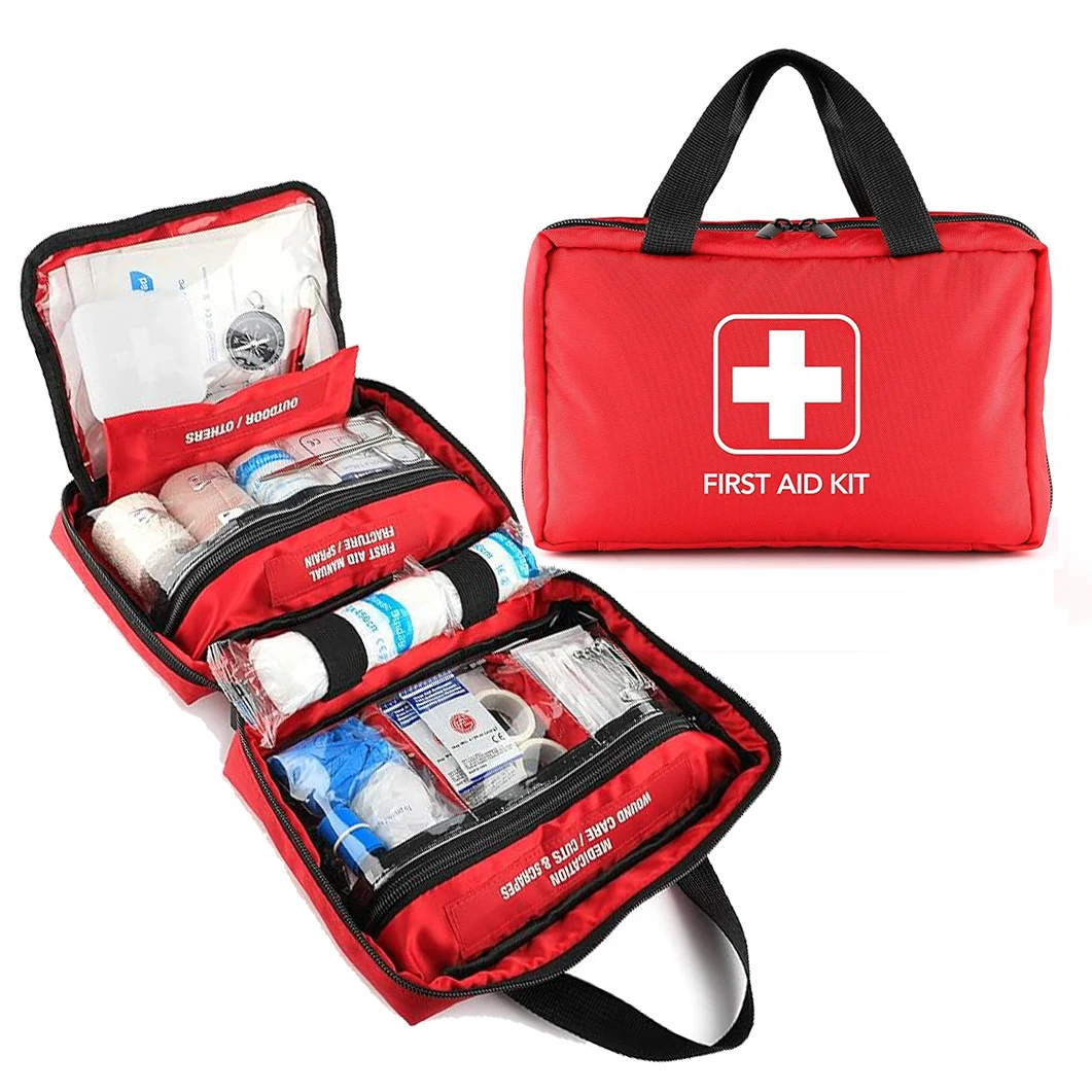 Custom Portable Large Emergency First Aid Bag Complete Medical Supplies ...