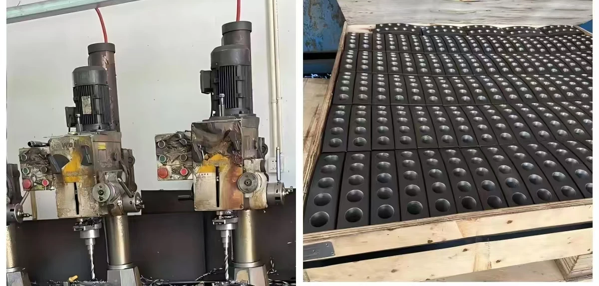 Steel Post-Tension Anchor Wedge System Prestressing Concrete Strand ...
