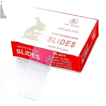 Laboratory Disposables Glassware Glass Slide Cover Glass Microscope ...