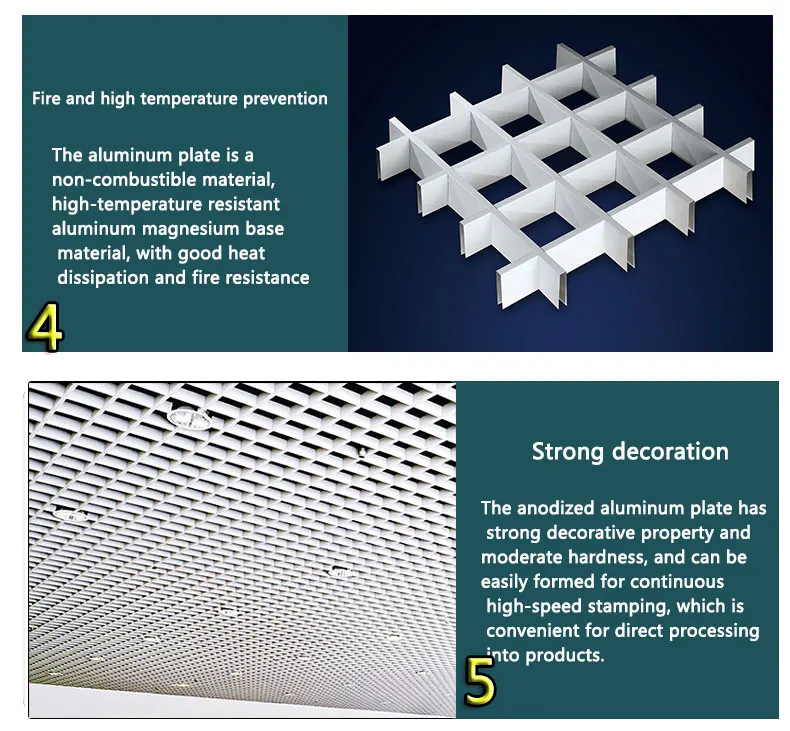 Supermarket Spandrel Soundproof Perforated Grate Metal Grille Price ...