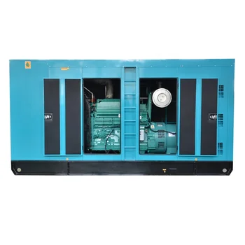 Global Warranty! Volvo Penta Twd1643ge Engine Electrial Generator Set,500 Kw Silent Type Farm ...