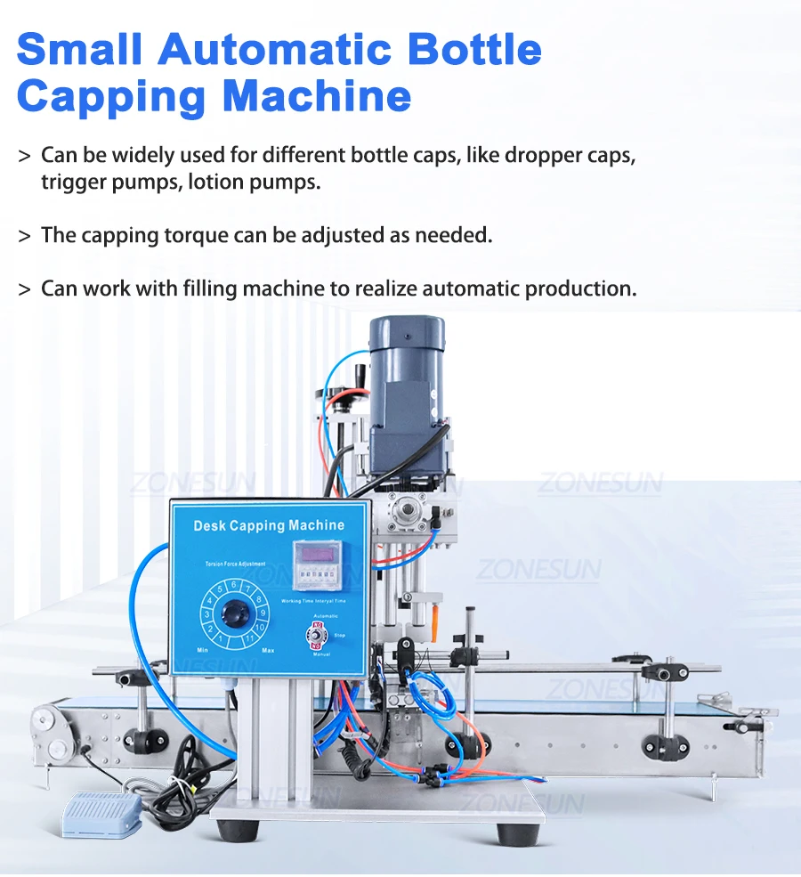 ZONESUN ZS-XG6100C Bottle Capping Machine - Efficient & Reliable