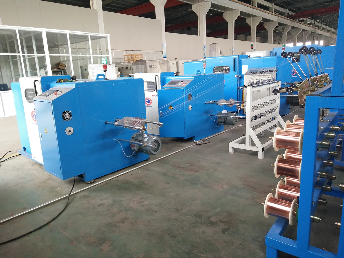 JIACHENG 300P/B Super Fine Copper Wires Bunching Machine