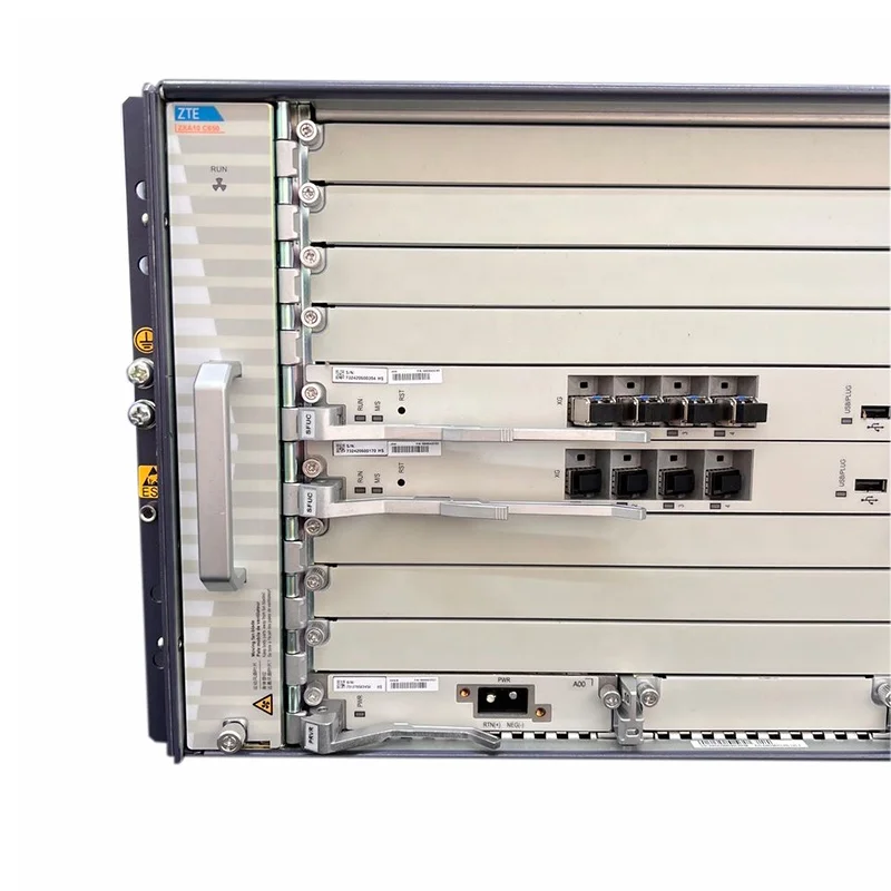 New Zxa10 C650 Xgpon Olt Extra Large Capacity Optical Access Equipment ...